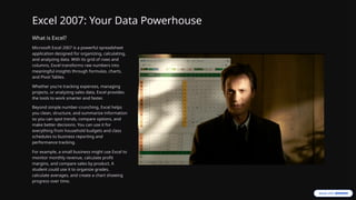 Mastering Data Management and Analysis in Microsoft Excel 2007 | PPTX
