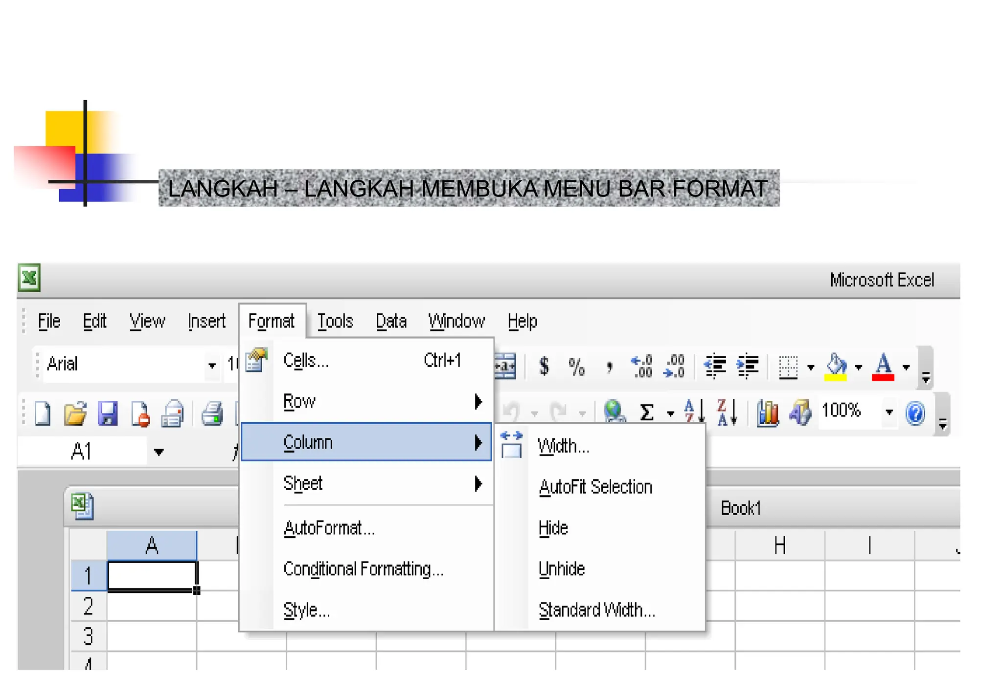 tata cara penggunaan dan tools pada microsoft-excel bahan-ajar tik | PPT