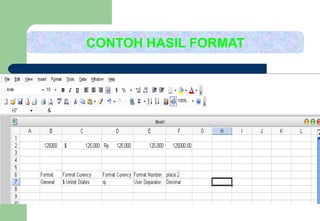 tata cara penggunaan dan tools pada microsoft-excel bahan-ajar tik | PPT