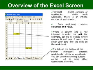 Microsoft excel-presentation | PPTX | Computing | Technology & Computing