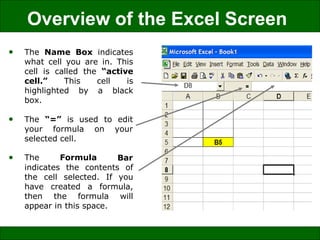 Microsoft excel-presentation | PPTX | Computing | Technology & Computing