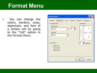 Microsoft excel-presentation | PPTX | Computing | Technology & Computing