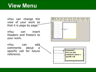 Microsoft excel-presentation | PPTX | Computing | Technology & Computing