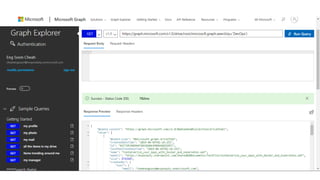 3 Steps Integrate Microsoft Graph with Azure Bot Services | PPTX