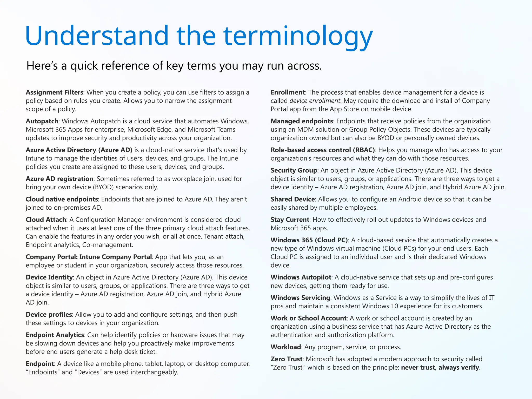 Microsoft Intune Deployment Guide to align | PPTX