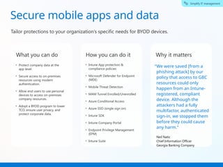 Microsoft Intune Deployment Guide to align | PPTX