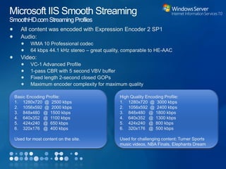 Microsoft Media Platform Overview | PPT