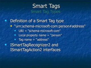 Microsoftï¿½ .NET and Microsoftï¿½ Office 2003 | PPT