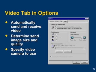 Microsoft NetMeeting: How It Can Work for You | PPT