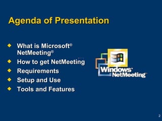 Microsoft NetMeeting: How It Can Work for You | PPT