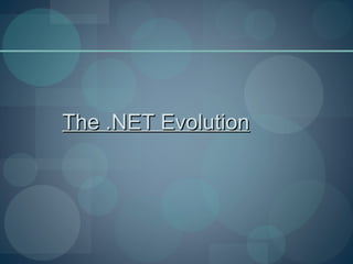 Microsoft.Net Platform Basics | PPT