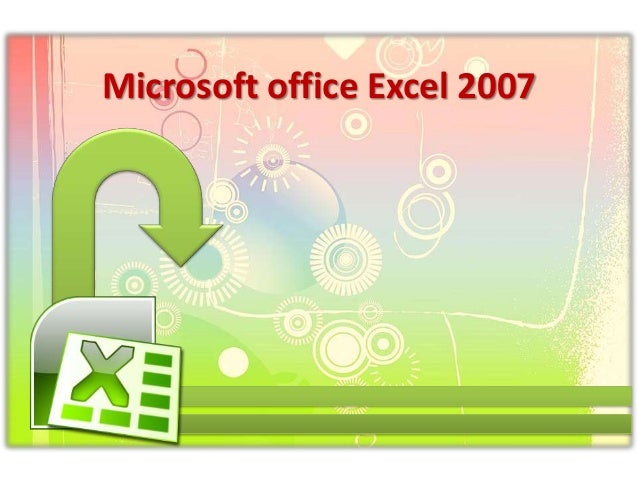 Microsoft Office excel 2007 microsoft-office-excel-2007