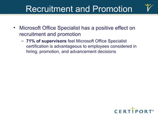 Microsoft Office Specialist | PPT