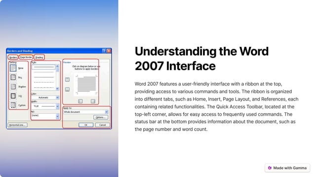 Microsoft- Office- Word- 2007 pdf | PPT