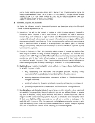 Microsoft partner-network-agreement | PDF