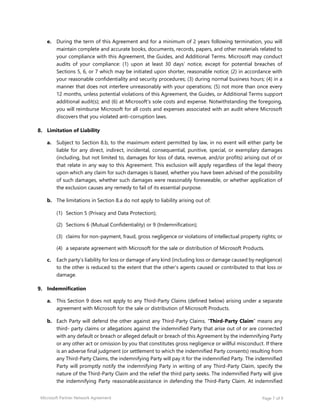 Microsoft partner-network-agreement | PDF