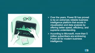 Microsoft Power BI | Brief Introduction | PPT | PPTX
