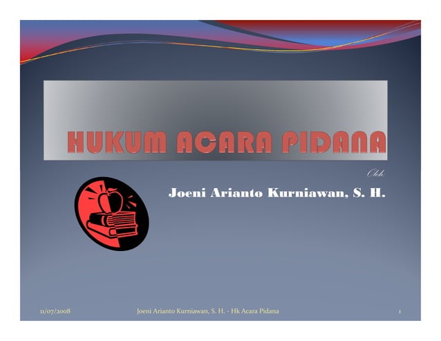 Microsoft powerpoint-hukum-acara-pidana | PDF