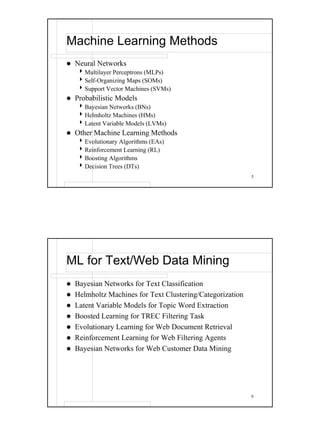 Microsoft PowerPoint - ml4textweb00 | PDF