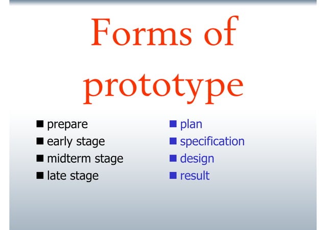 Intro: Prototyping | PPT