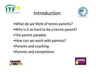 Working with parents | PDF