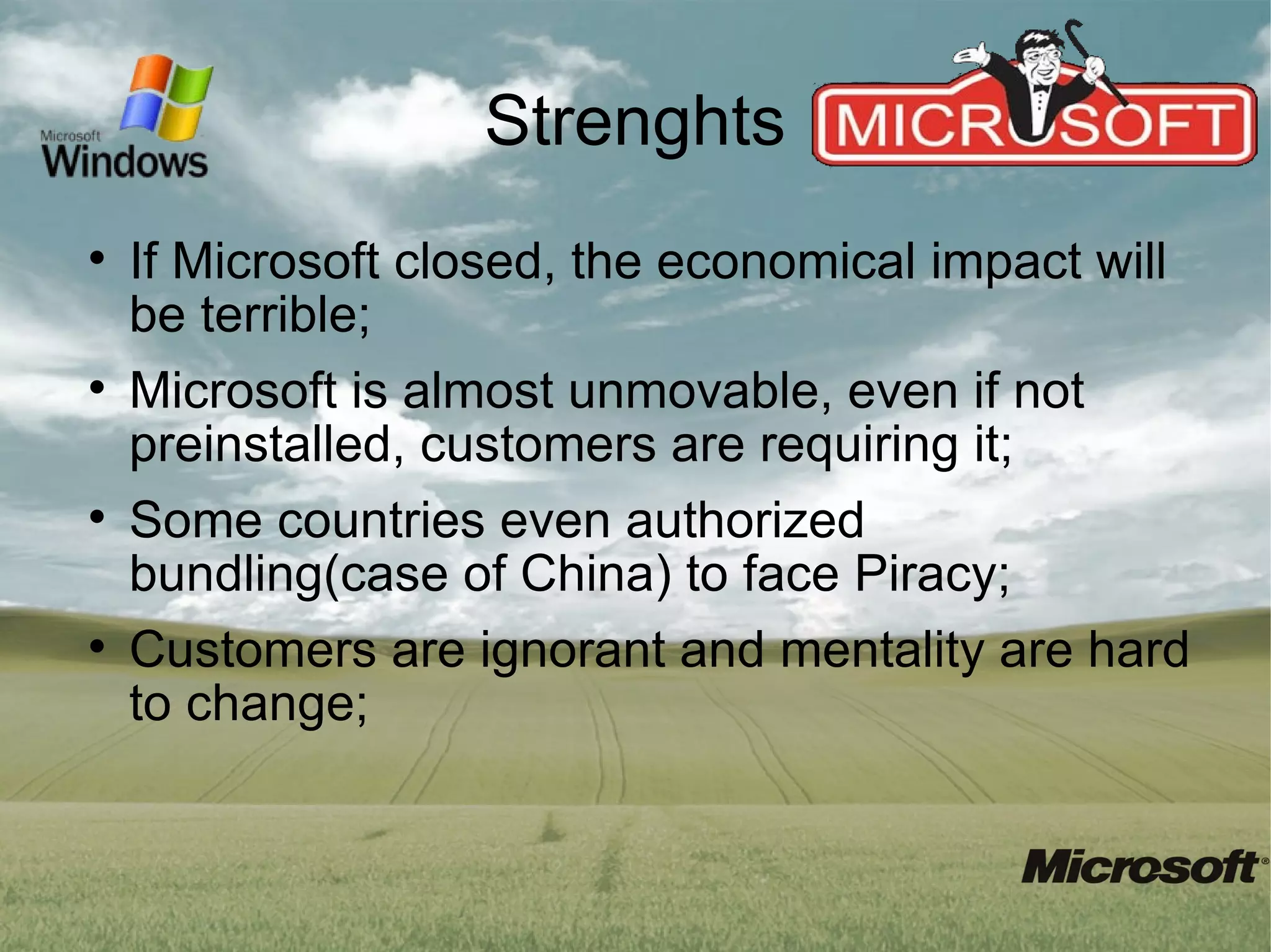 Microsoft Distribution Channels Presentation | PPT