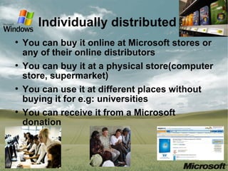Microsoft Distribution Channels Presentation | PPT