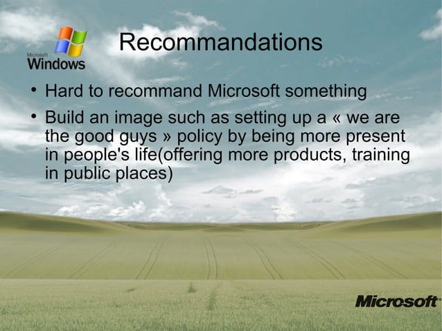 Microsoft Distribution Channels Presentation