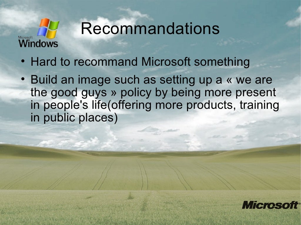 Microsoft Distribution Channels Presentation