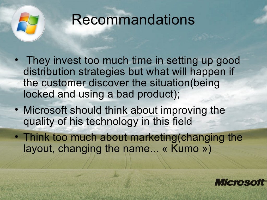 Microsoft Distribution Channels Presentation