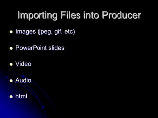 microsoft producer | PDF
