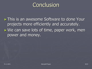 Microsoft Project | PPTX