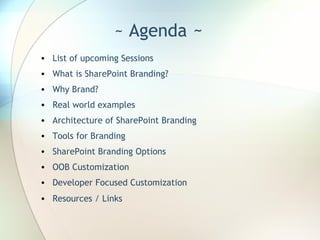 Microsoft Share Point Branding & Customization | PPT | Computing ...