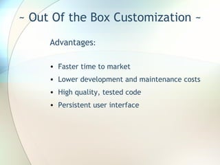 Microsoft Share Point Branding & Customization | PPT | Computing ...