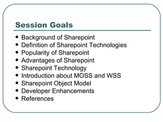 Microsoft Sharepoint Technologies Demo | PPT | Computer Software and Applications | Computing