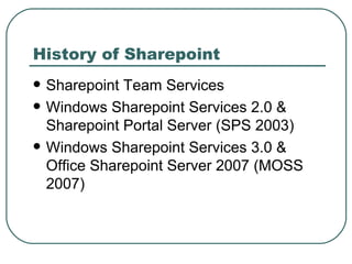 Microsoft Sharepoint Technologies Demo | PPT | Computer Software and ...