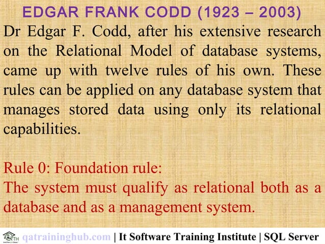 Microsoft sql-server-2016 Tutorial & Overview | PPT
