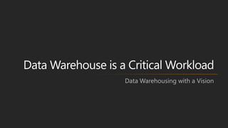 Microsoft SQL Server 2012 Data Warehouse on Hitachi Converged Platform ...