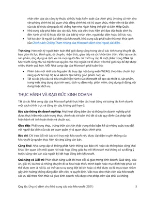 Microsoft supplier-code-of-conduct vietnamese | PDF