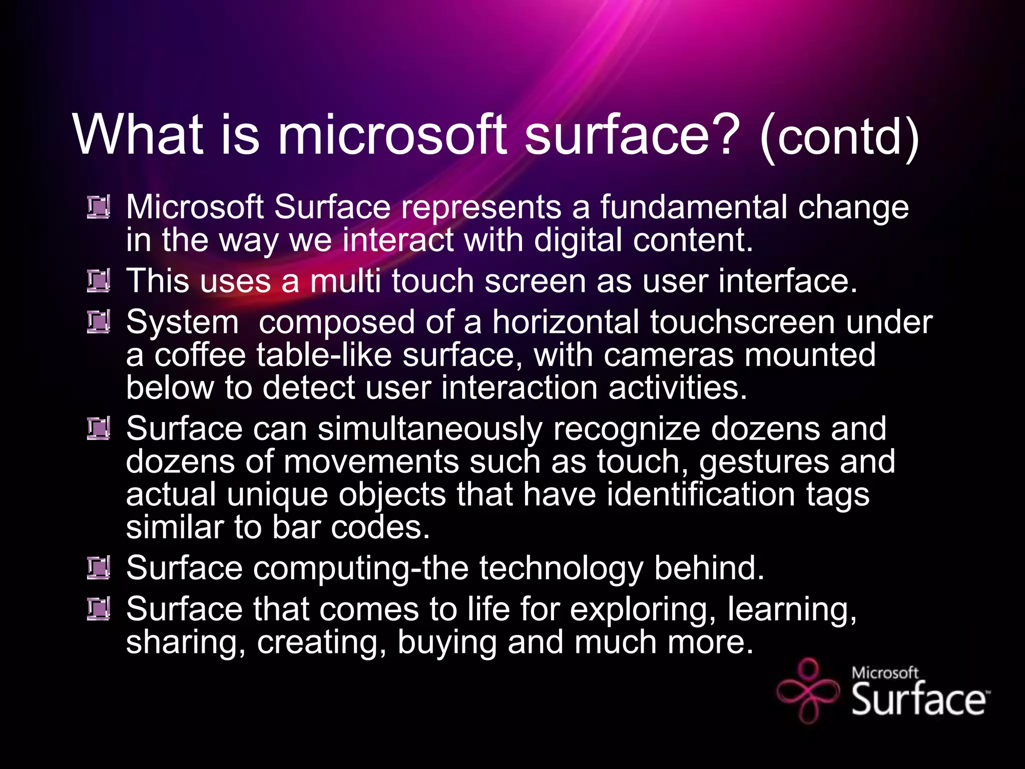 microsoft-surface-ppt From EnggRoom.ppt