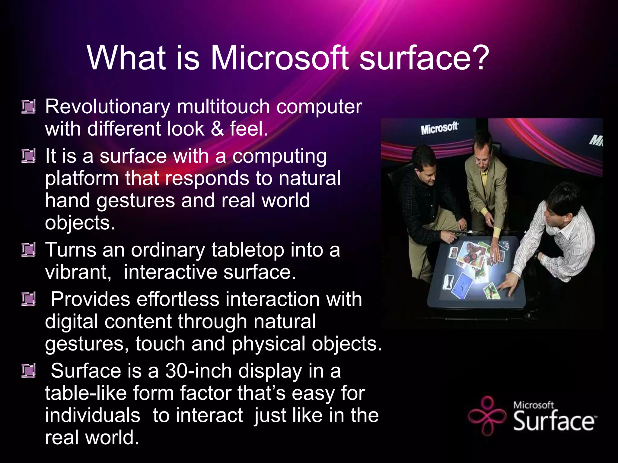 microsoft-surface-ppt From EnggRoom.ppt