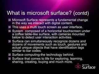 microsoft-surface-ppt From EnggRoom.ppt