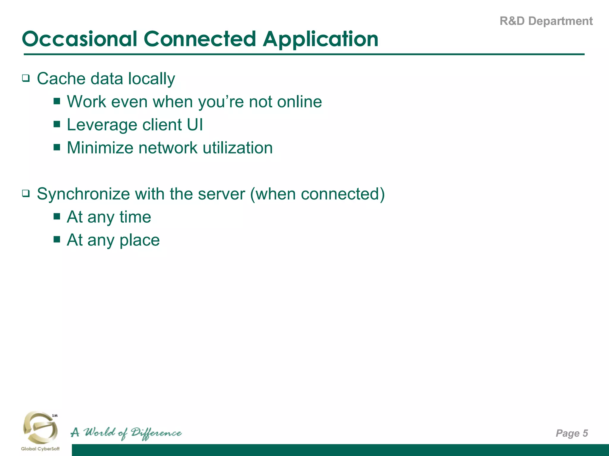 Microsoft Sync Framework | PPT