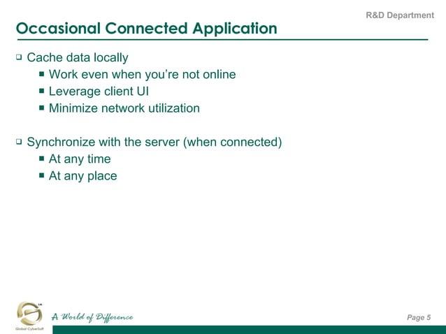 Microsoft Sync Framework Ppt
