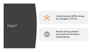 Microsoft Teams Governance | PPTX