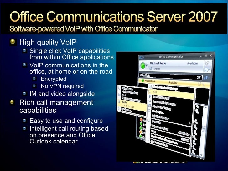 Microsoft Unified Communications