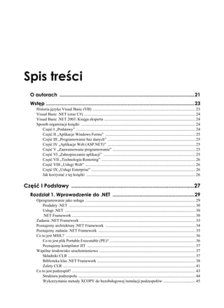 Microsoft Visual Basic .NET 2003. Księga eksperta | PDF