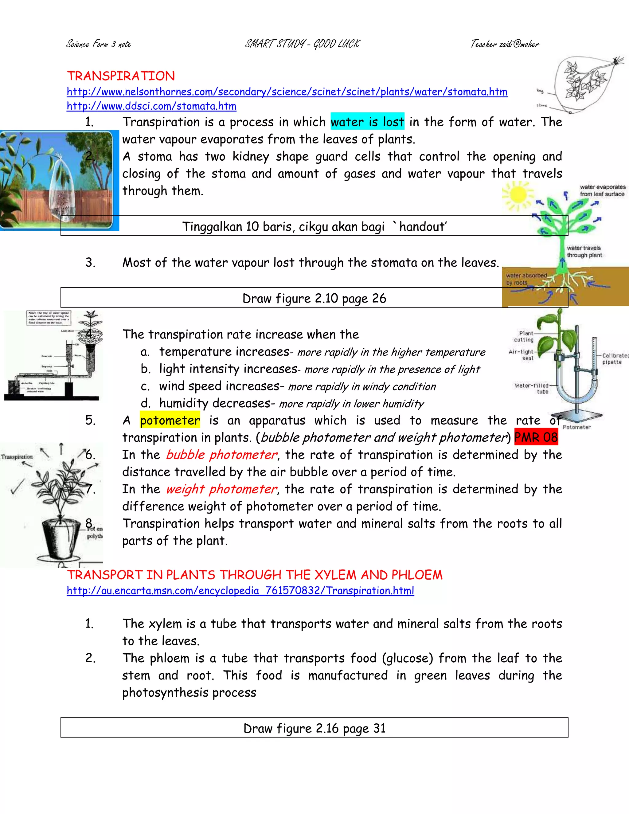 Form 3 Science Chapter 2 | PDF