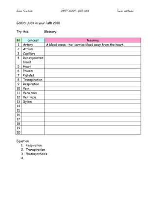 Form 3 Science Chapter 2 | PDF