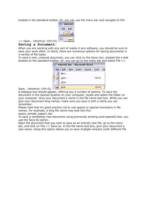 Microsoft word-getting-started-basics | PDF